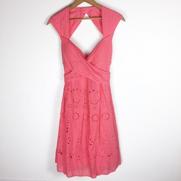 Jessica Simpson | Dresses | Jessica Simpson Pink Fit Flare Sleeveless ...